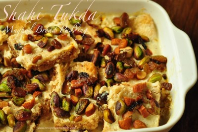 Shahi Tukda - Mughal Bread Pudding - Recipes 'R' Simple