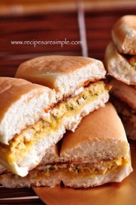 Roti John - Malaysian Breakfast Sandwich - Chicken & Egg