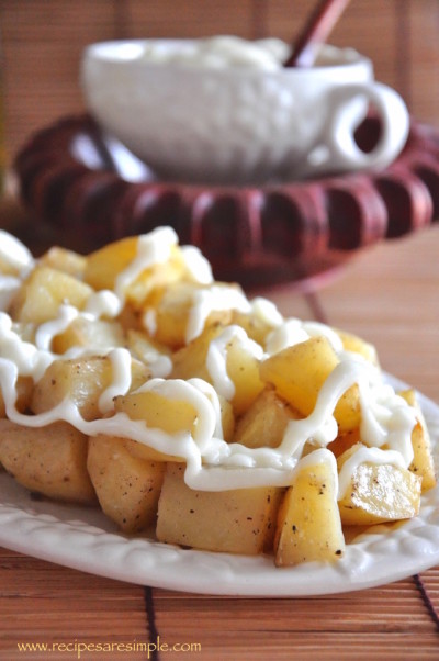Patatas Alioli - Spanish Tapas - Recipes 'R' Simple