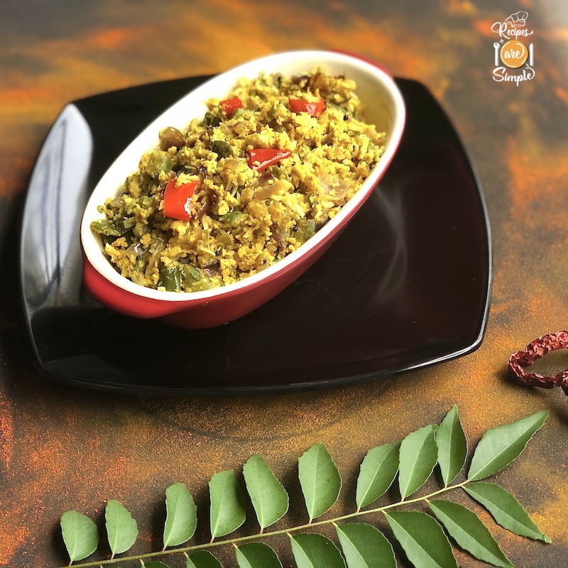Ridge Gourd, Egg and Coconut Stir Fry | Recipes are Simple