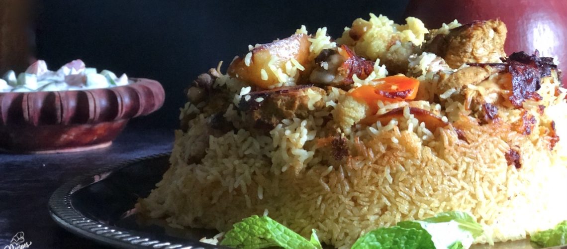 Palestinian Food Maqluba
