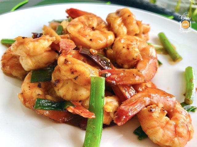 Asian Chilli Garlic Prawns (Shrimp) - Recipes are Simple Asian Chilli Garlic Prawns (Shrimp) - Recipes are Simple